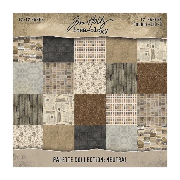 Tim Holtz® Idea-ology™ | Paperie – 12″ x 12″ Palette Collection ...